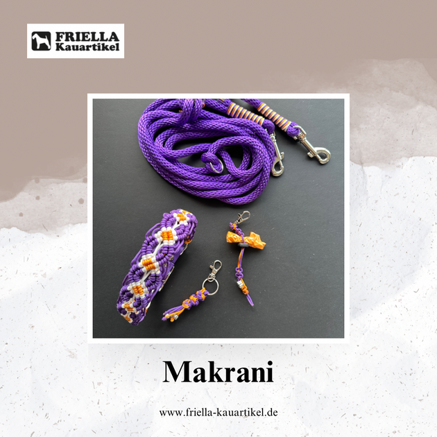 Makrani – Handgefertigte Halsbänder und Leinen aus Paracord | Friella ...
